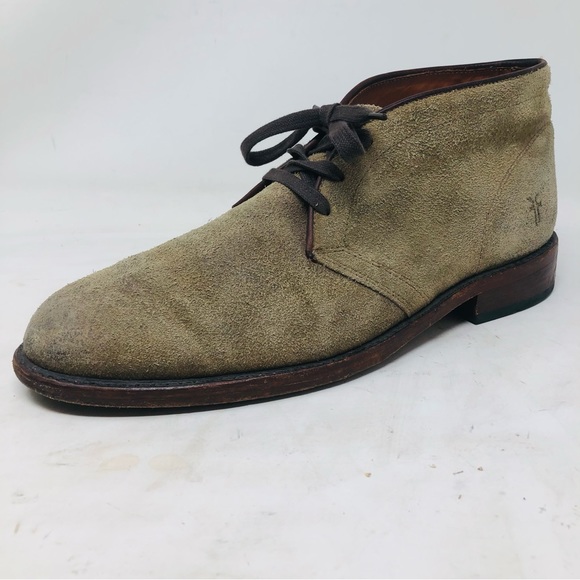 Frye | Shoes | Frye Neutral Suede Desert Chukka Boots Usa | Poshmark